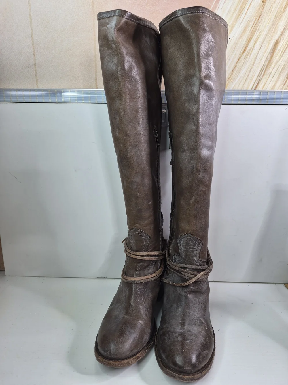 Freebird by Steven | Shoes | Freebird Steven Womens Tall Brown Leather ...